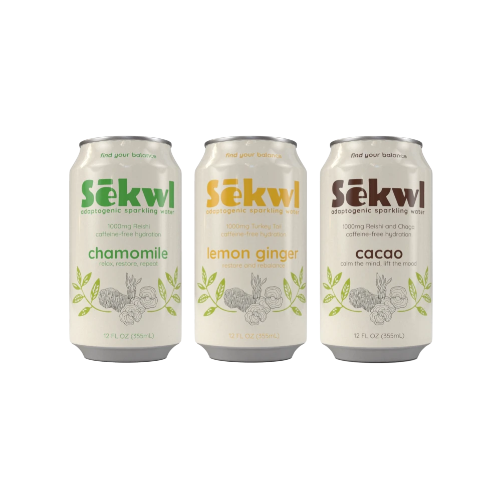 Calming Variety Pack - Adaptogenic Sparkling Water – Sēkwl
